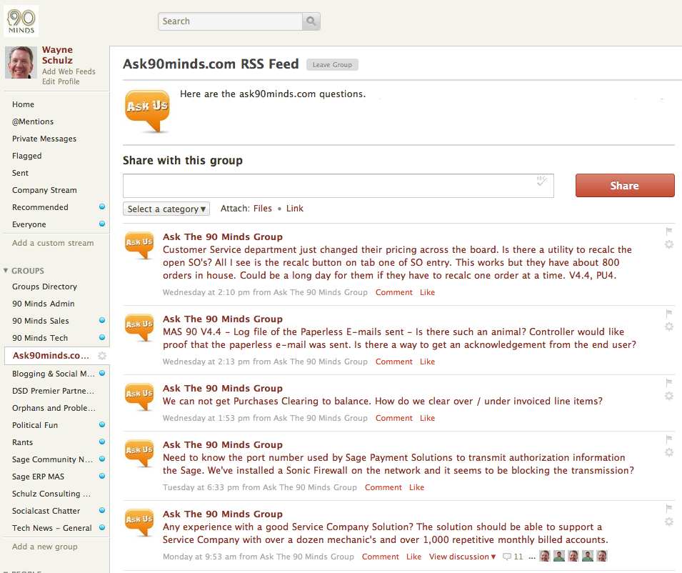 Need MAS 90 Help – Ask90Minds