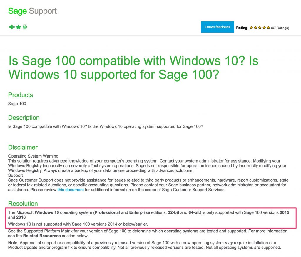 4 Reasons Staying Current on Sage 100 Upgrades Is More Critical To Your ...